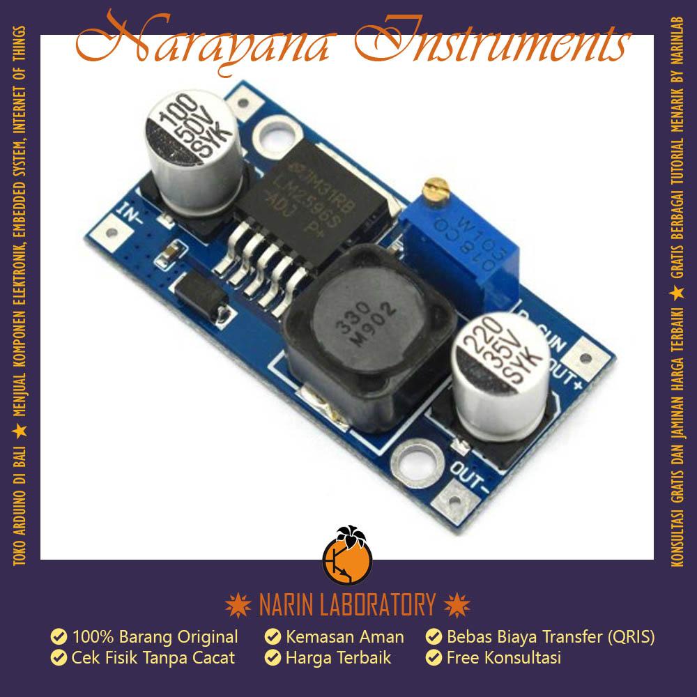 LM2596 Adjustable DC-DC Step Down Module 3A | Narin Laboratory