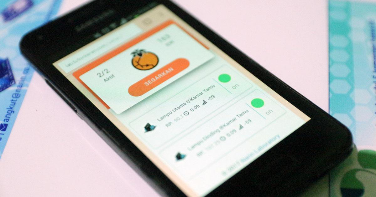 Kode Program Untuk Kontrol Lampu Rumah Via WiFi Android | Narin Laboratory